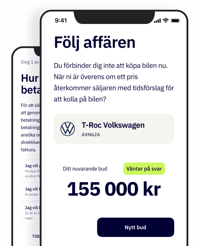 Hittat en bil på Blocket? Köp den hjälp av Blipp